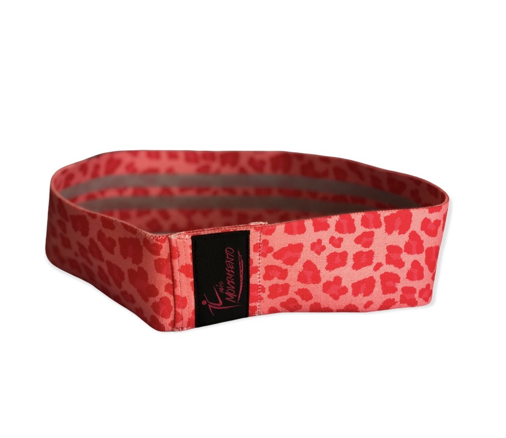 Mini banda Animal Print Leopard Pink – Mas Movimiento Sport